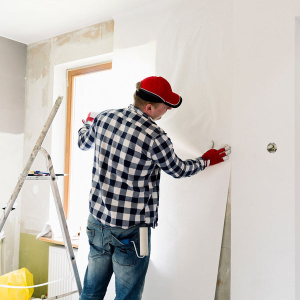 old lining paper bubbling