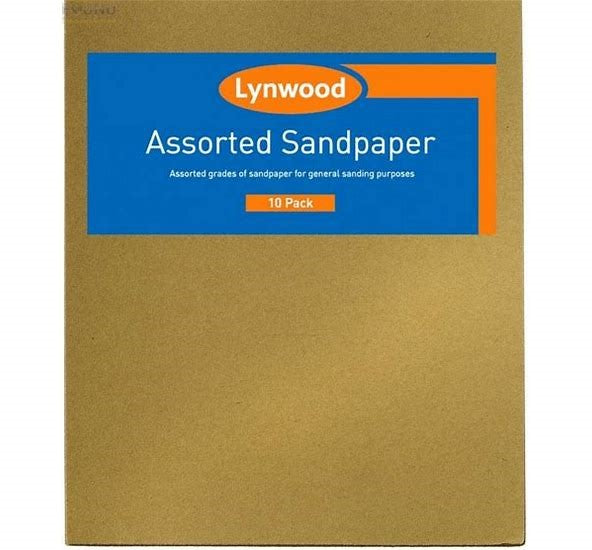 Sandpaper - Pack of 25 Assorted Grades | Cover Your Wall